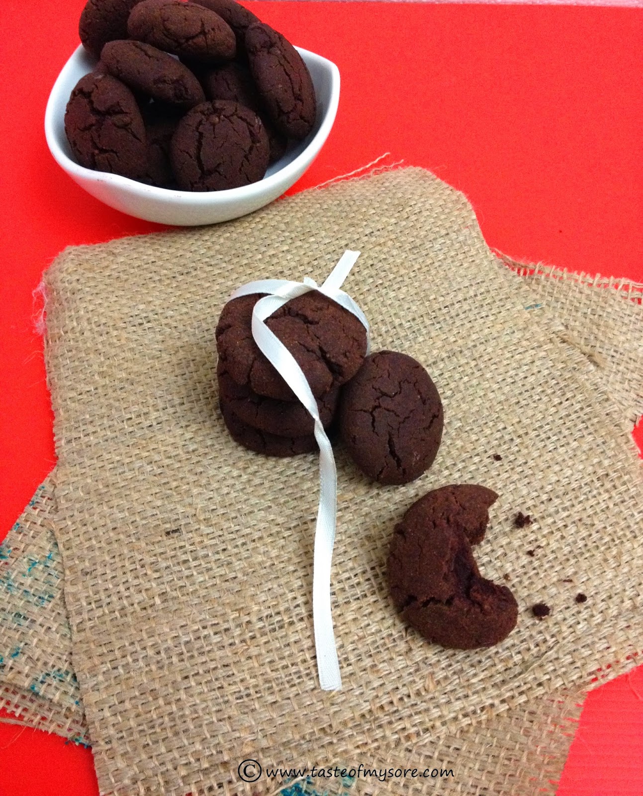 Taste of Mysore: Eggless Ragi Cookies