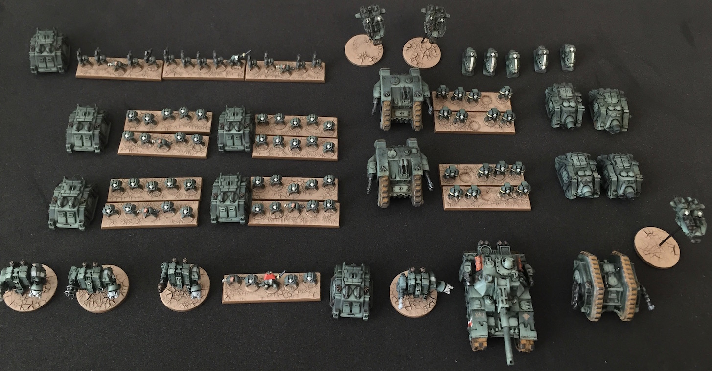 40k Hobby Blog: Epic 30K Troop & Army Shots