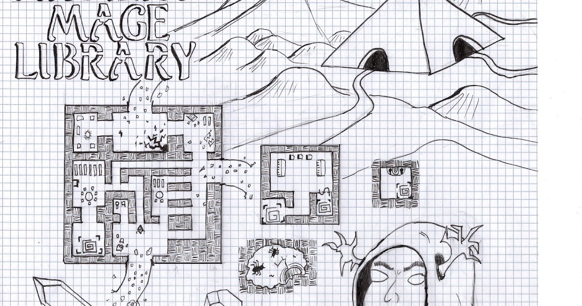 Ancient Mage Library