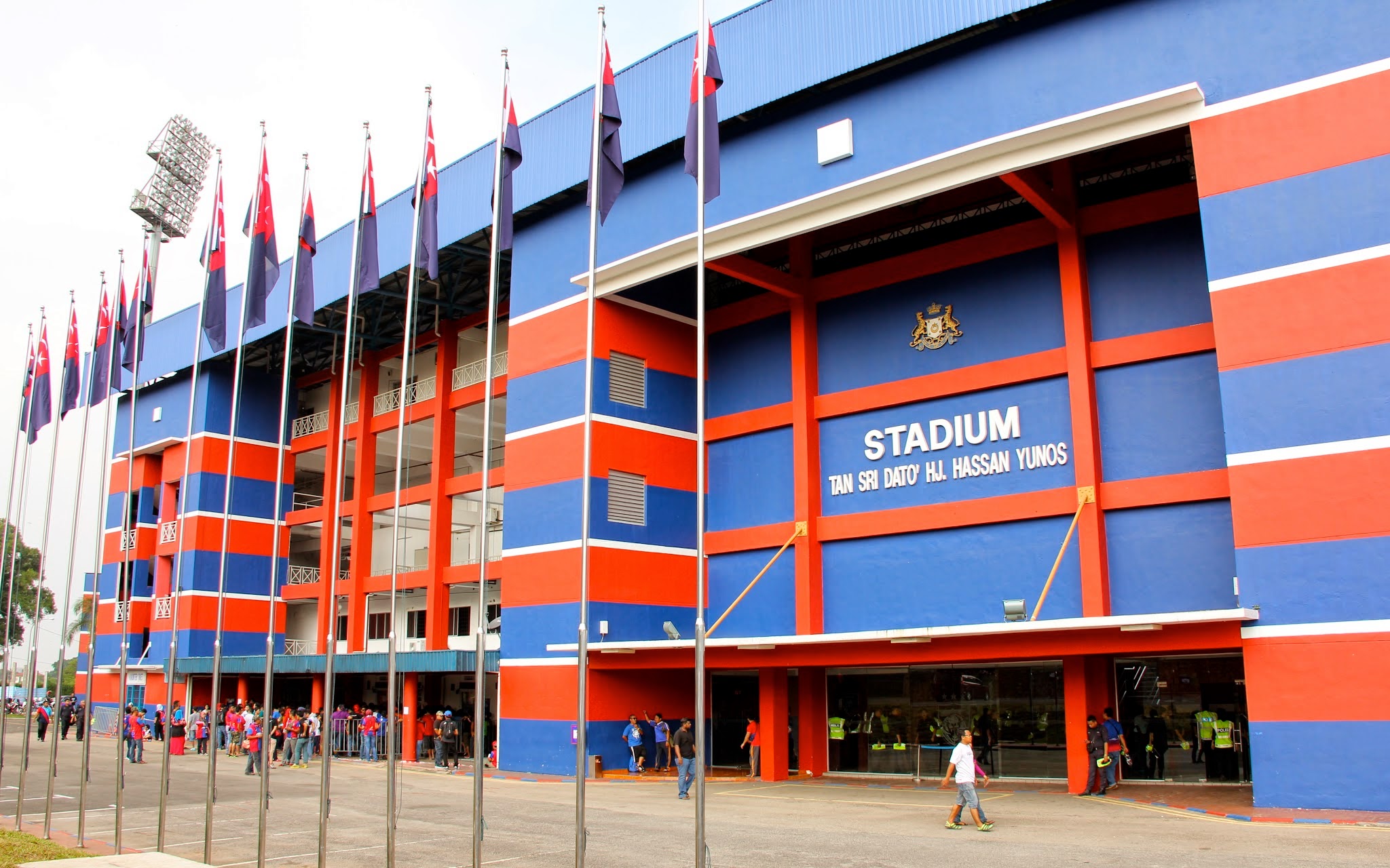 FOTO GAMBAR PEMBAHARUAN DAN PENAMBAHBAIKAN STADIUM LARKIN UNTUK MUSIM 2015