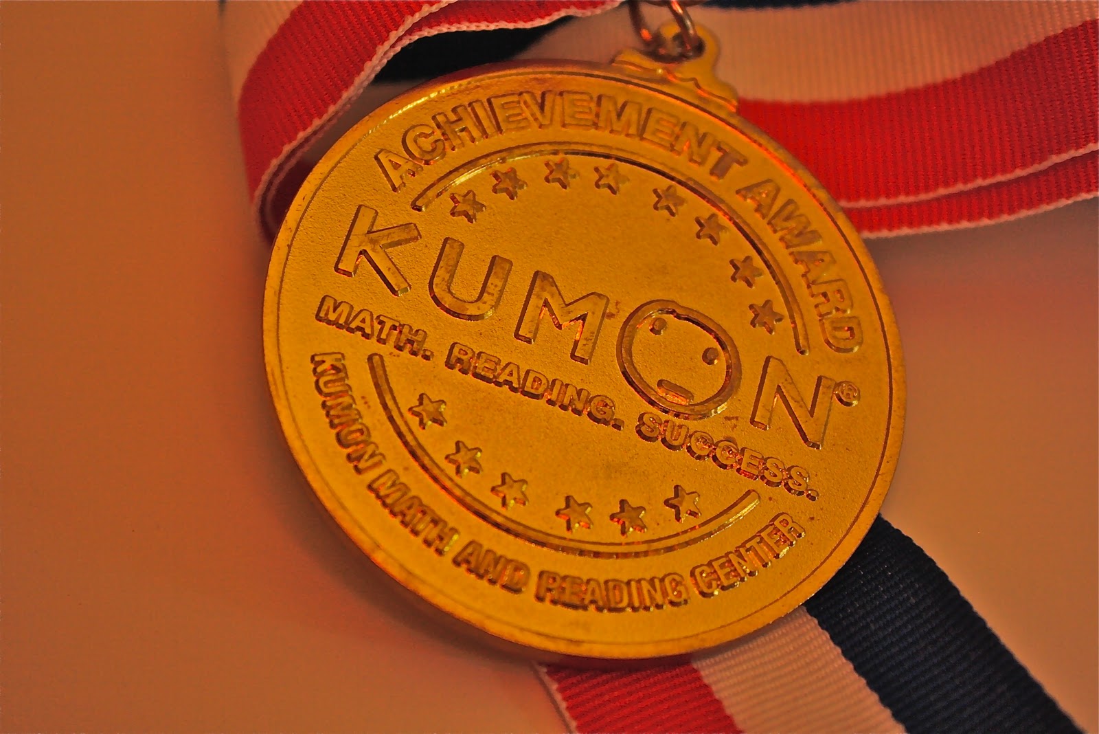 My Little Things......: My Kumon Achievement Award November 2010