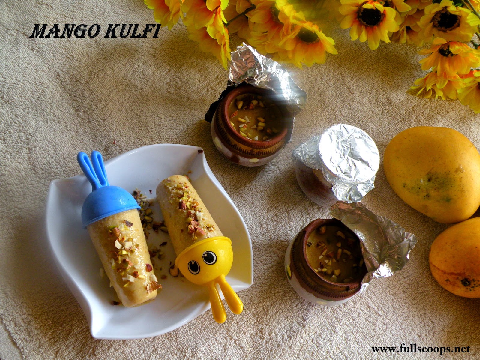 Mango Kulfi Recipe | Easy 3 Ingredients Mango Kulfi Recipe | Creamy ...