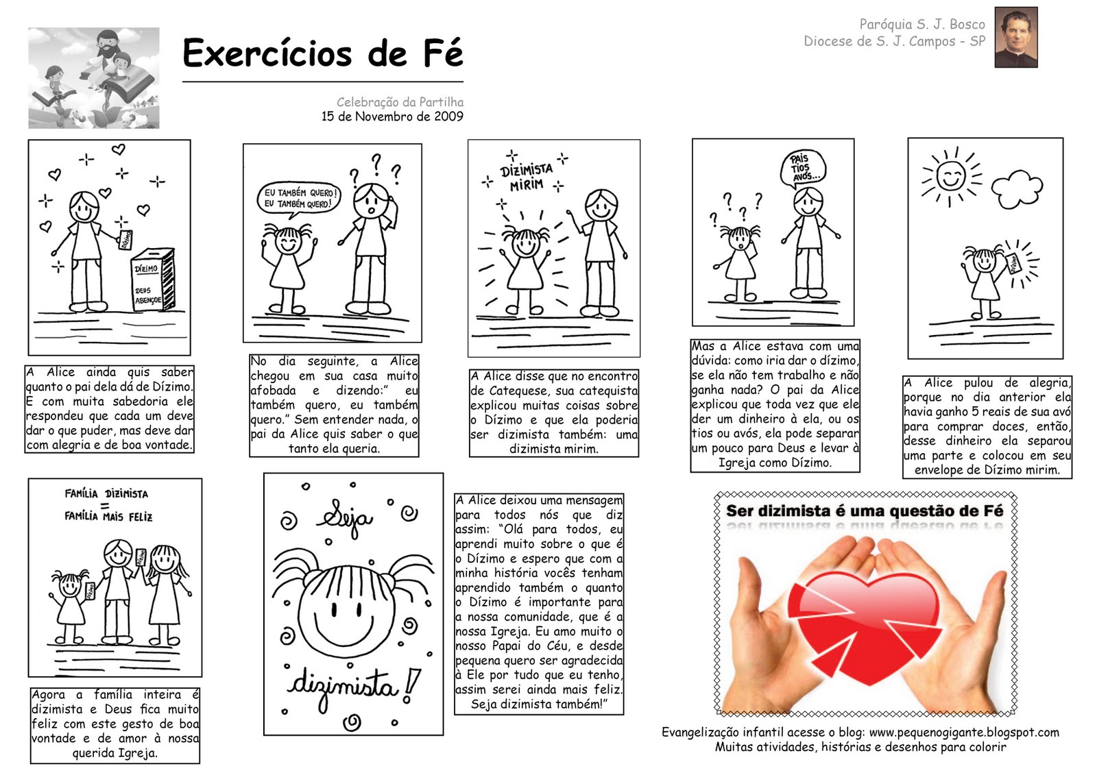 Catequese com Crianças: Dízimo Mirim