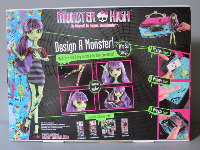 A Review of the Create-a-Monster Design Lab for Monster High | The Toy ...