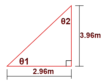 Steel calculation for a triangular slab/ How to calculate the quantity ...