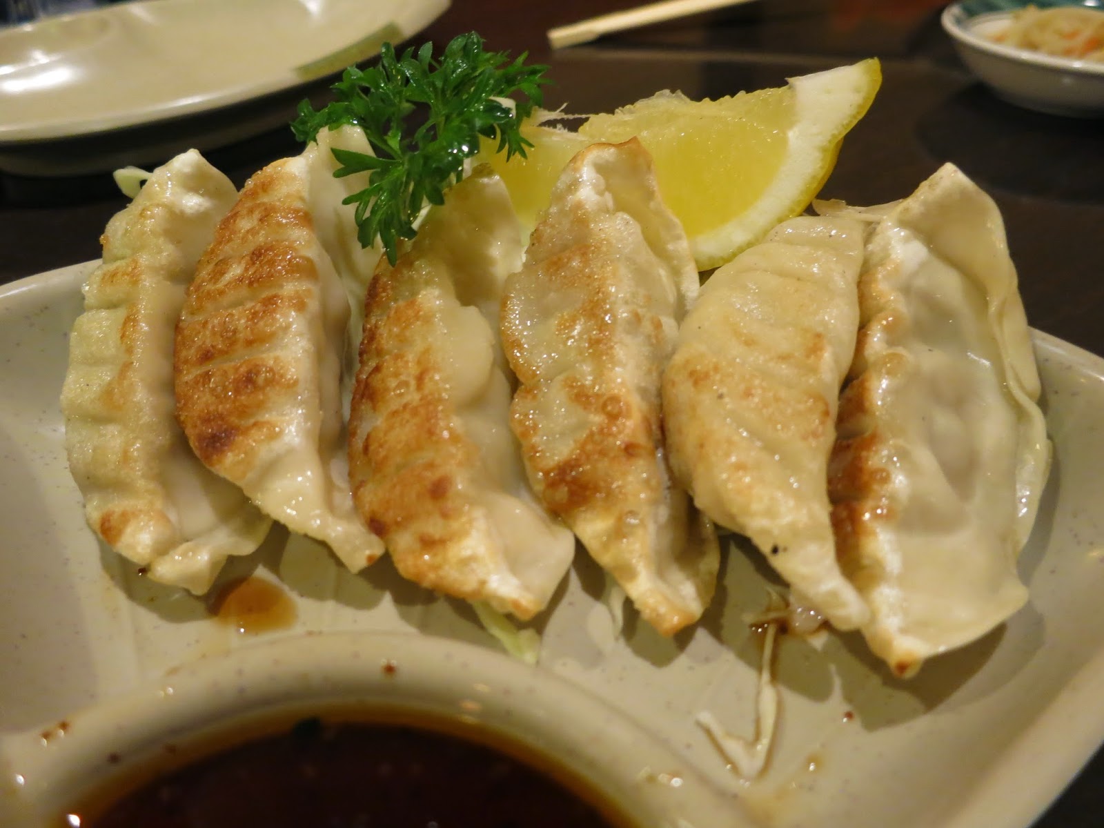 pieces of m: Gyoza + Katsu Don!