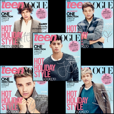1D Covers Teen Vogue Magz ~ Zackylicious