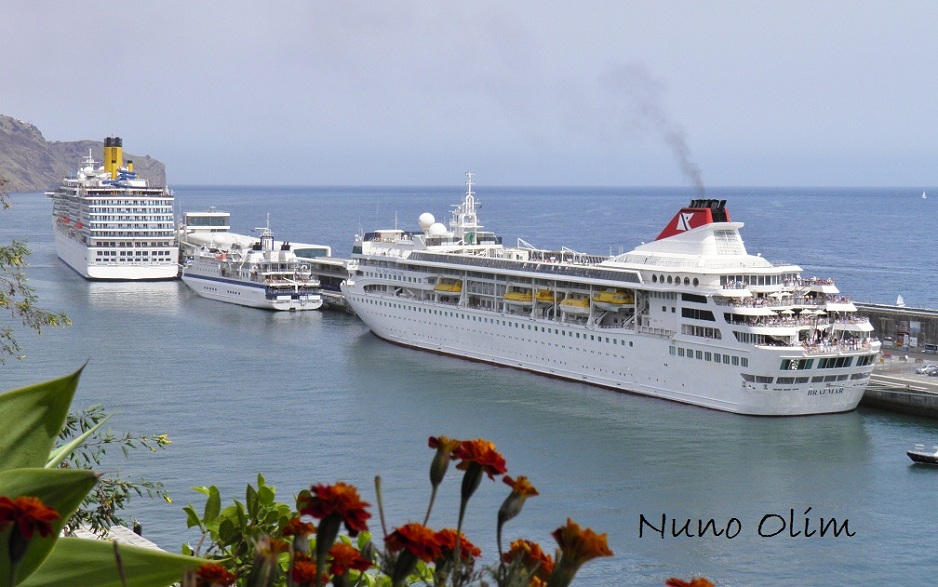 MADEIRA SHIPS: Costa Mediterranea, Clipper Odyssey e Braemar