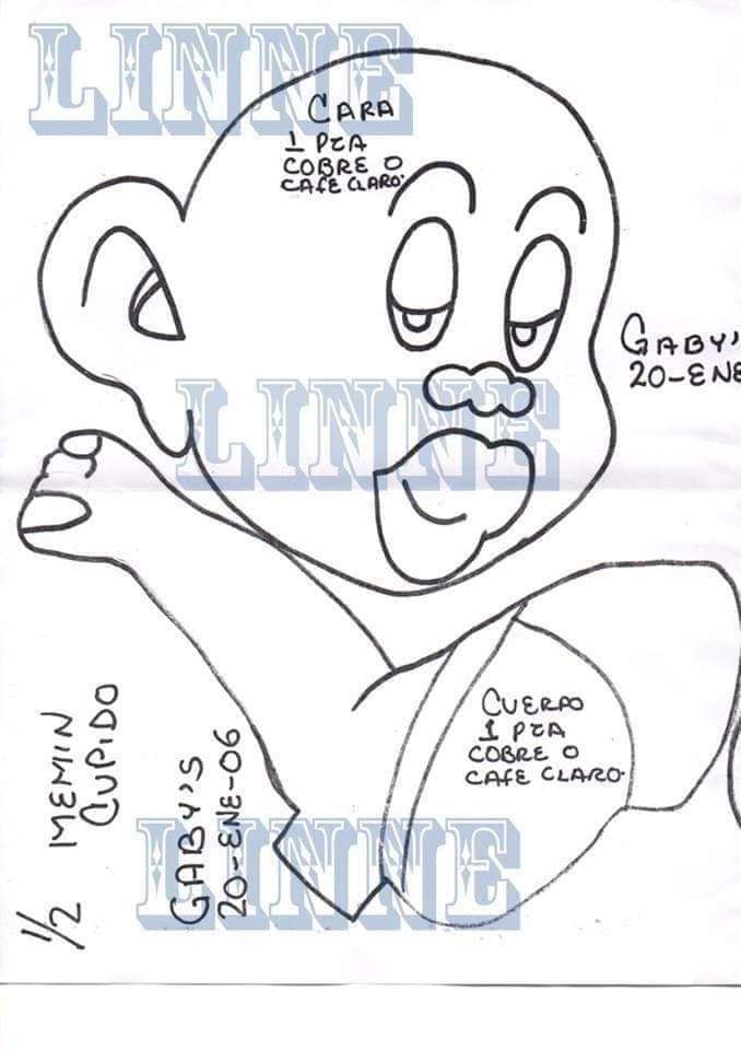 Molde de cupido para imprimir: Faça você mesmo - Ver e Fazer