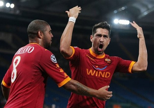 As Roma Player With Adriano |best soccer wallpapers|fc wallpapers ...