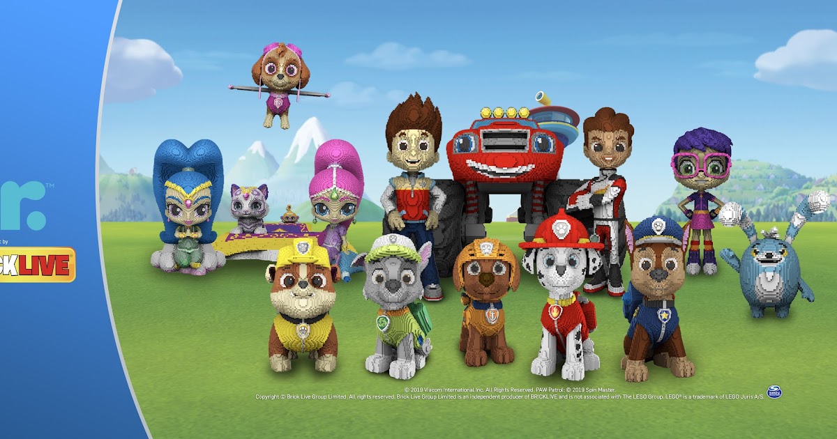 NickALive!: Live Company Group Unveils First Look at Nick Jr. BRICKLIVE ...