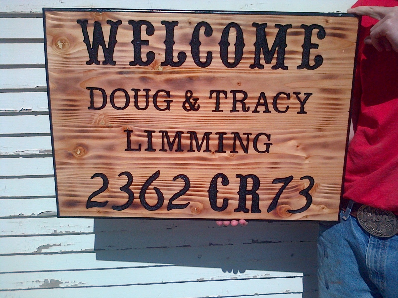 Jack's Custom Wood Work & More: Engraved Signs
