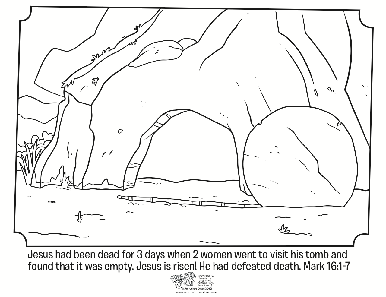Jesus Easter Coloring Pages 2 ~ Coloring Pages