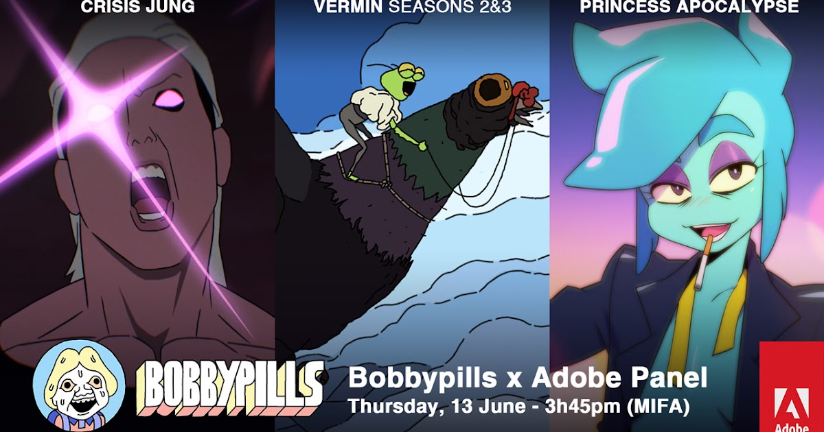 #AnnecyFestival2019 @Bobbypills_ y ADOBE presentan su estudio ...