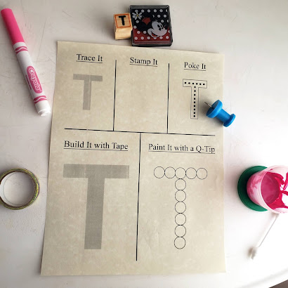 Mom's Tot School: T is for Tea Party!