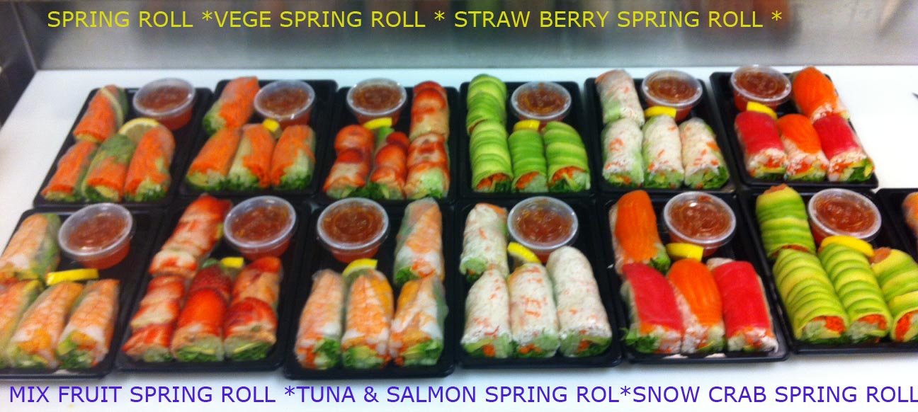 SPRING ROLL | southern sushi chef