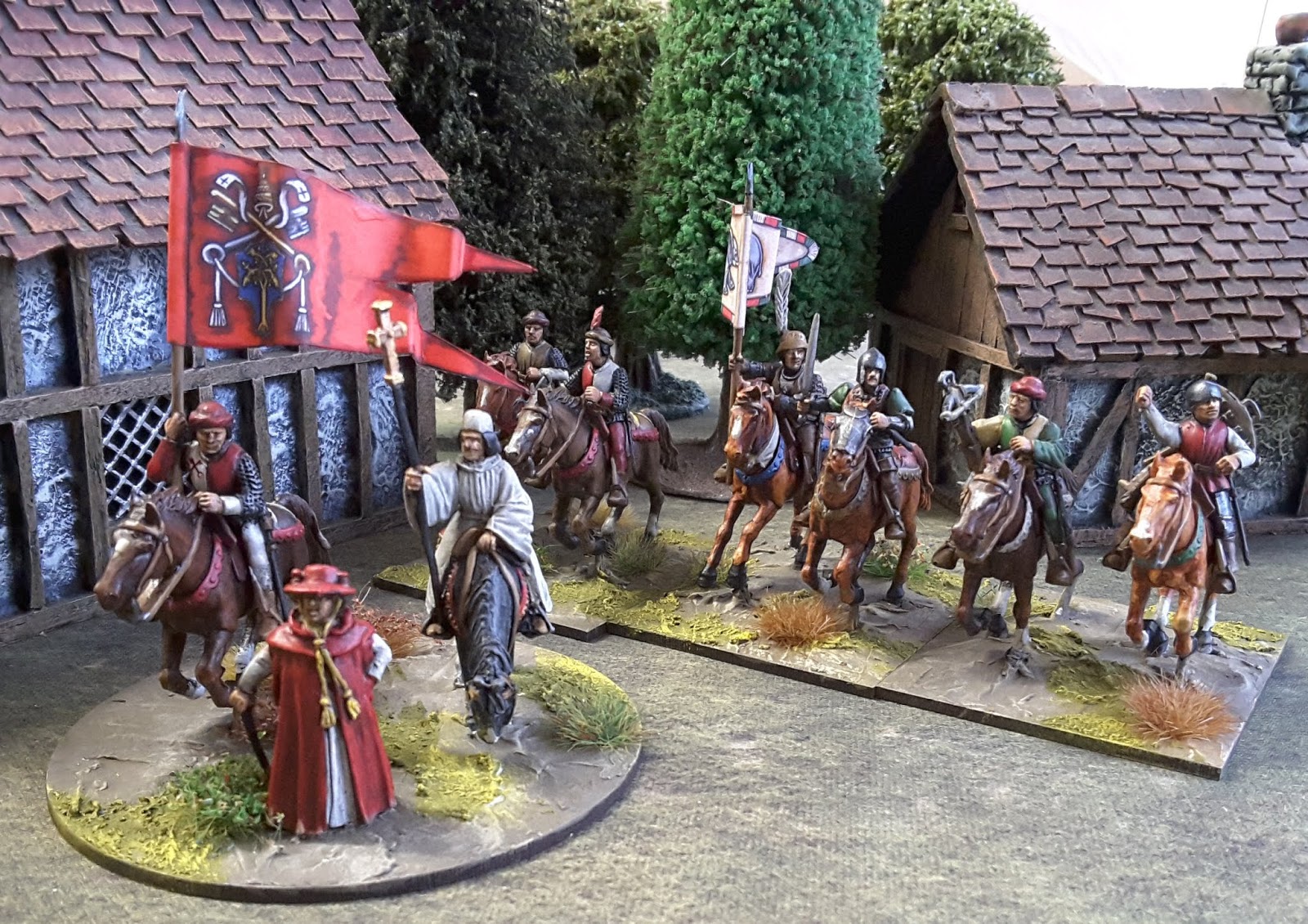 [TMP] " 28mm Italian Wars Mounted Crossbow & Command " Topic