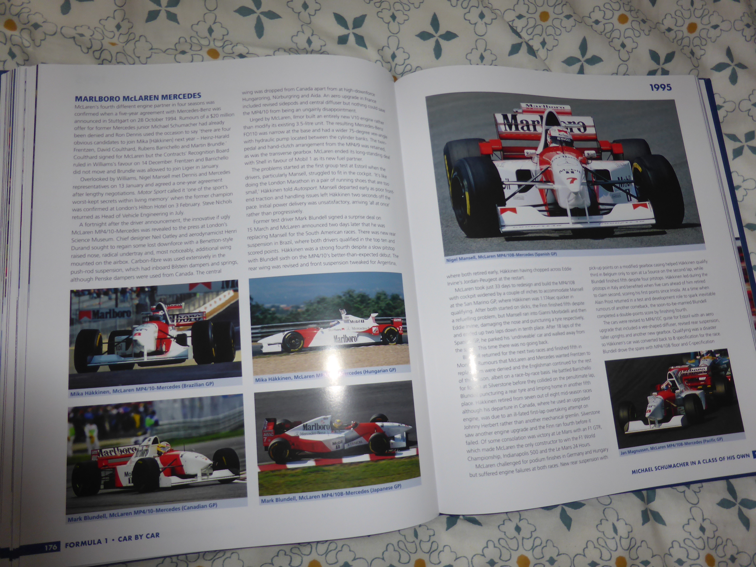 GRANDI E PICCOLE AUTO: Formula 1 car by car 1990-99 di Peter Higham