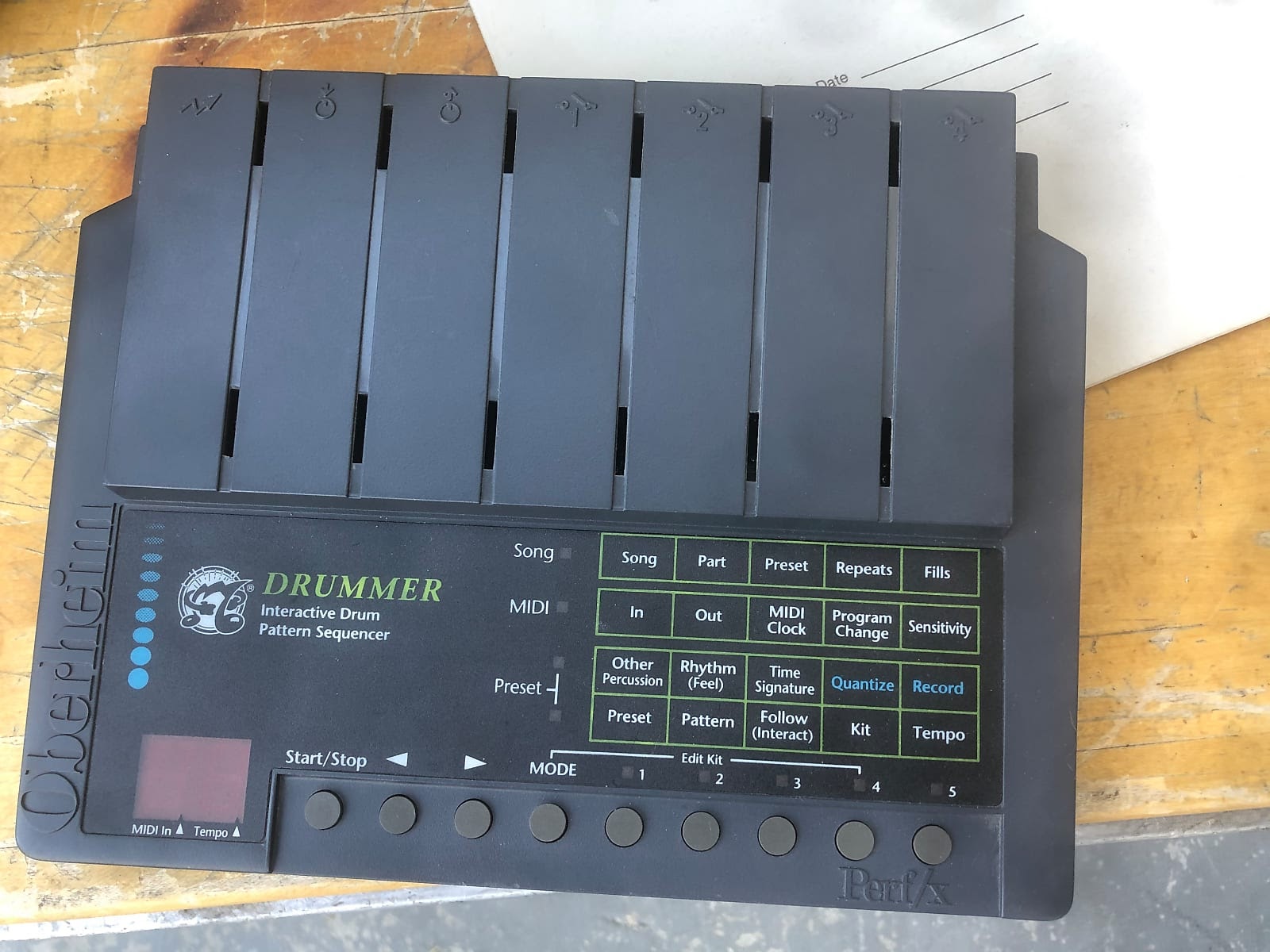 MATRIXSYNTH: Vintage Oberheim Drummer Perf/x Interactive Drum Pattern ...