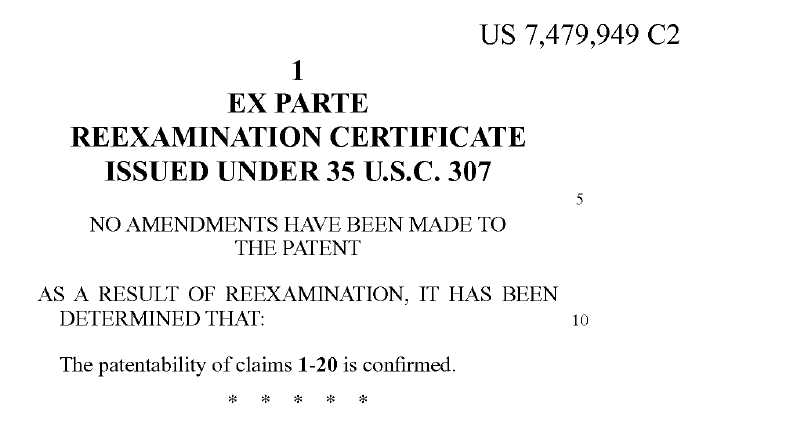 FOSS Patents: U.S. patent office confirmed all 20 claims of the Steve ...