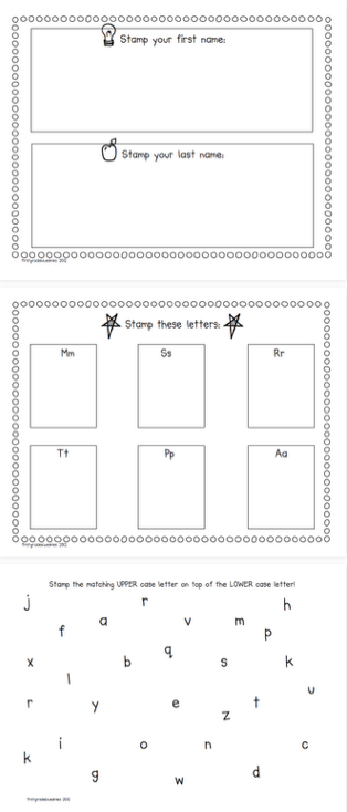Freebielicious: Stamping Freebie for Back to School