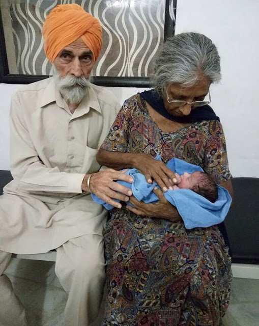 Oldest woman in the world to have a baby at 72 after fertility treatment!