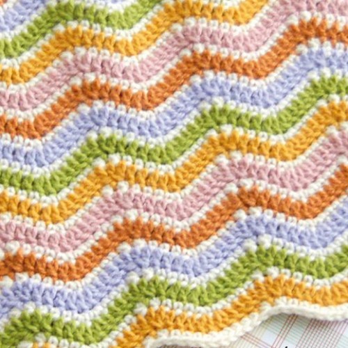 Beautiful Skills - Crochet Knitting Quilting : Simple Wave Stitch ...
