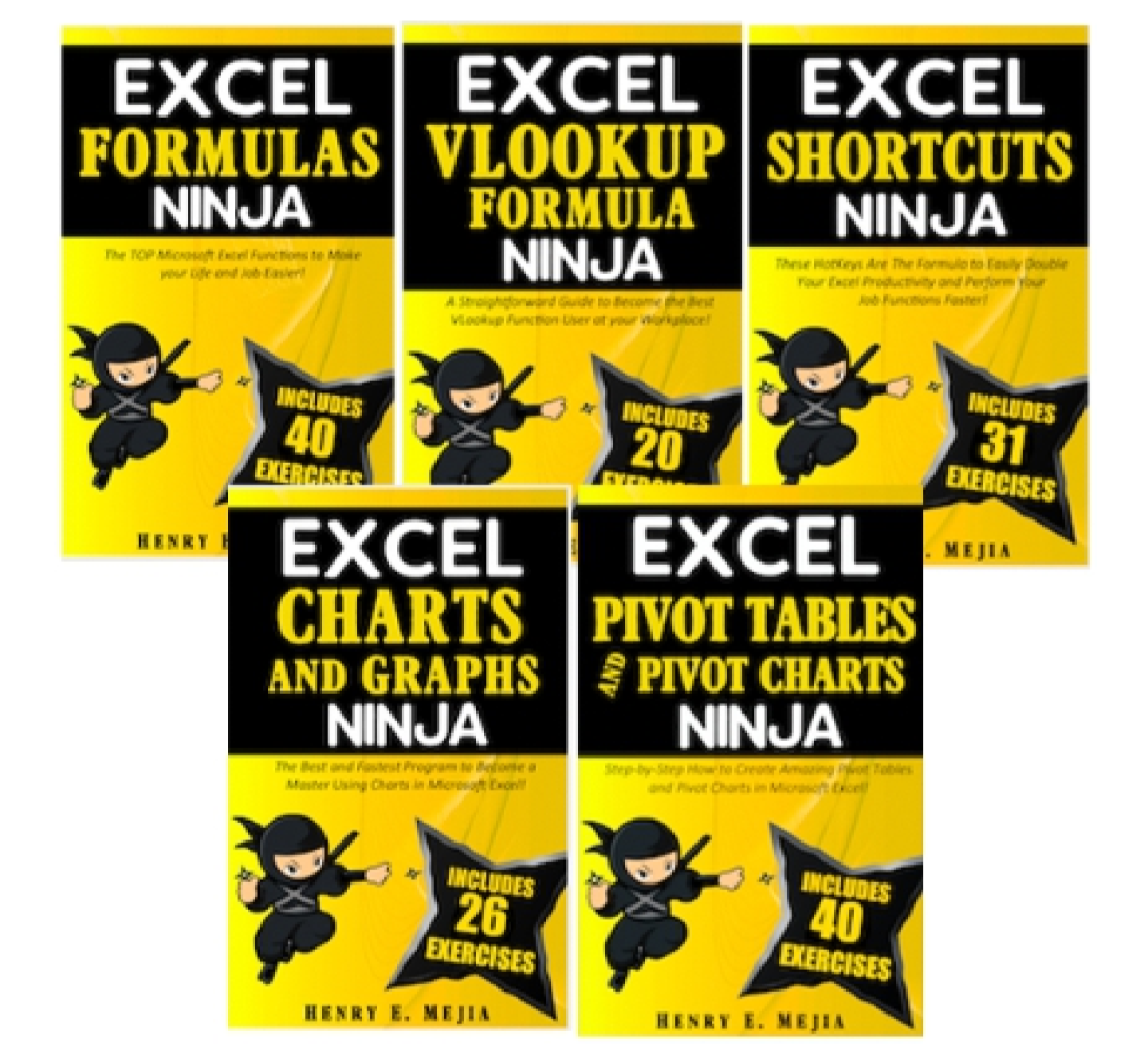EXCEL PIVOT TABLES And PIVOT CHARTS NINJA Step by Step Tutorial On How excel-pivot-tables-and-pivot-charts-ninja-step-by-step-tutorial-on-how
