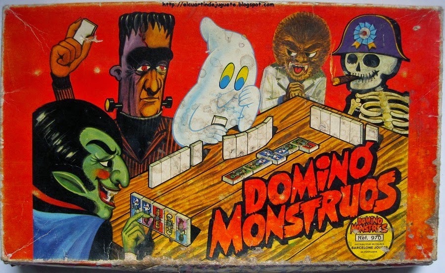 El cuartin de juguete: Domino monstruos Airgam