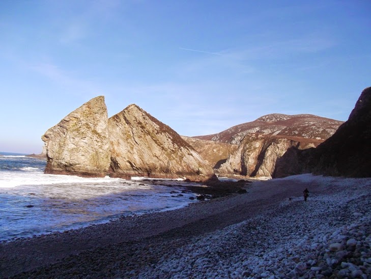 Donegal Rock Climbing. Unique Ascent: Glenlough Bay Donegal