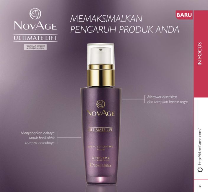 Katalog Oriflame April 2016 Online Indonesia Promo NovAge Ultimate Lift ...