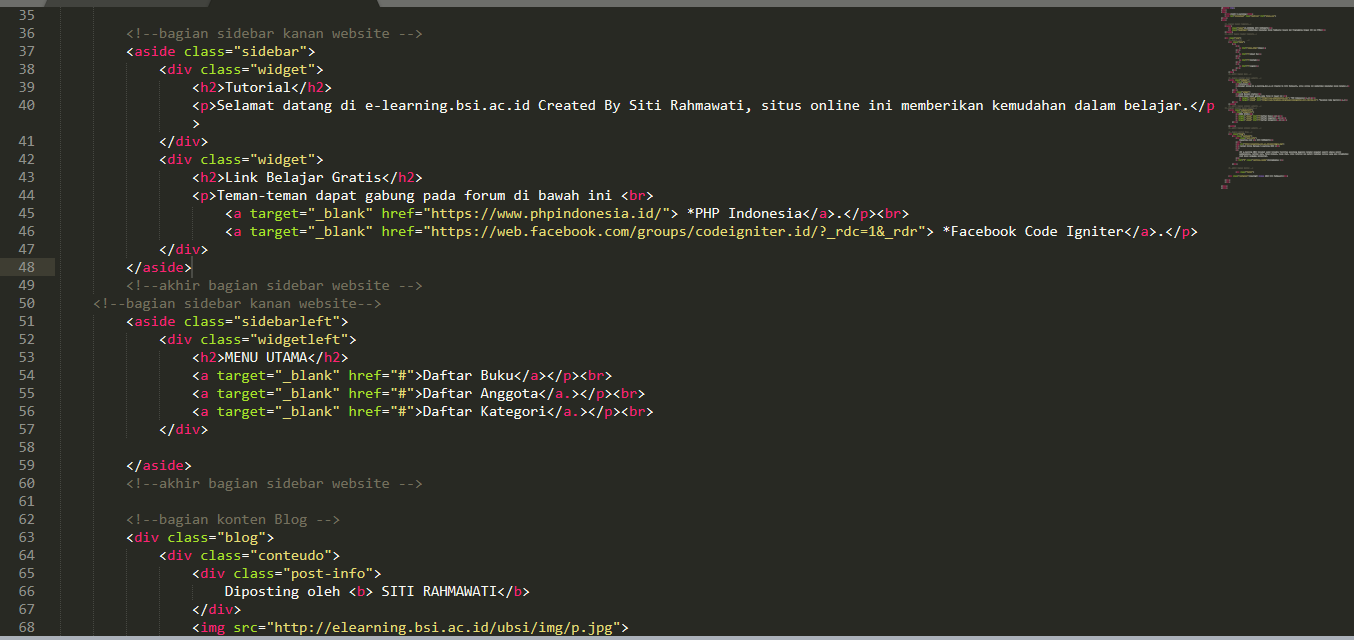 Catatan Kita : CONTOH RESPONSIVE WEB DESIGN-CSS DAN HTML