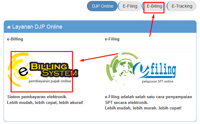 Bayar Pajak melalui e-Billing pengganti SSP