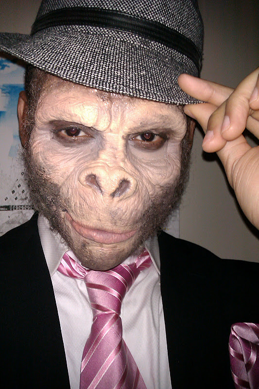 Ape Man Transformation - Halloween Makeup | Makeup By RenRen