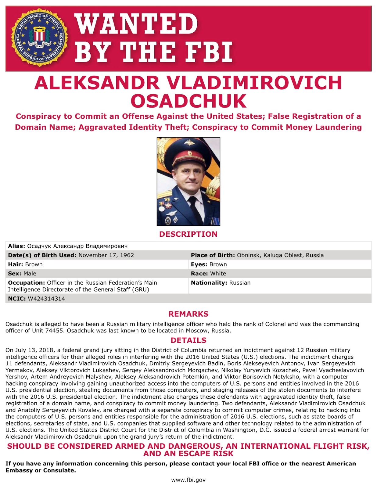 Kenneth Rijock's Financial Crime Blog: COMMANDING OFFICER OF GRU UNIT ...