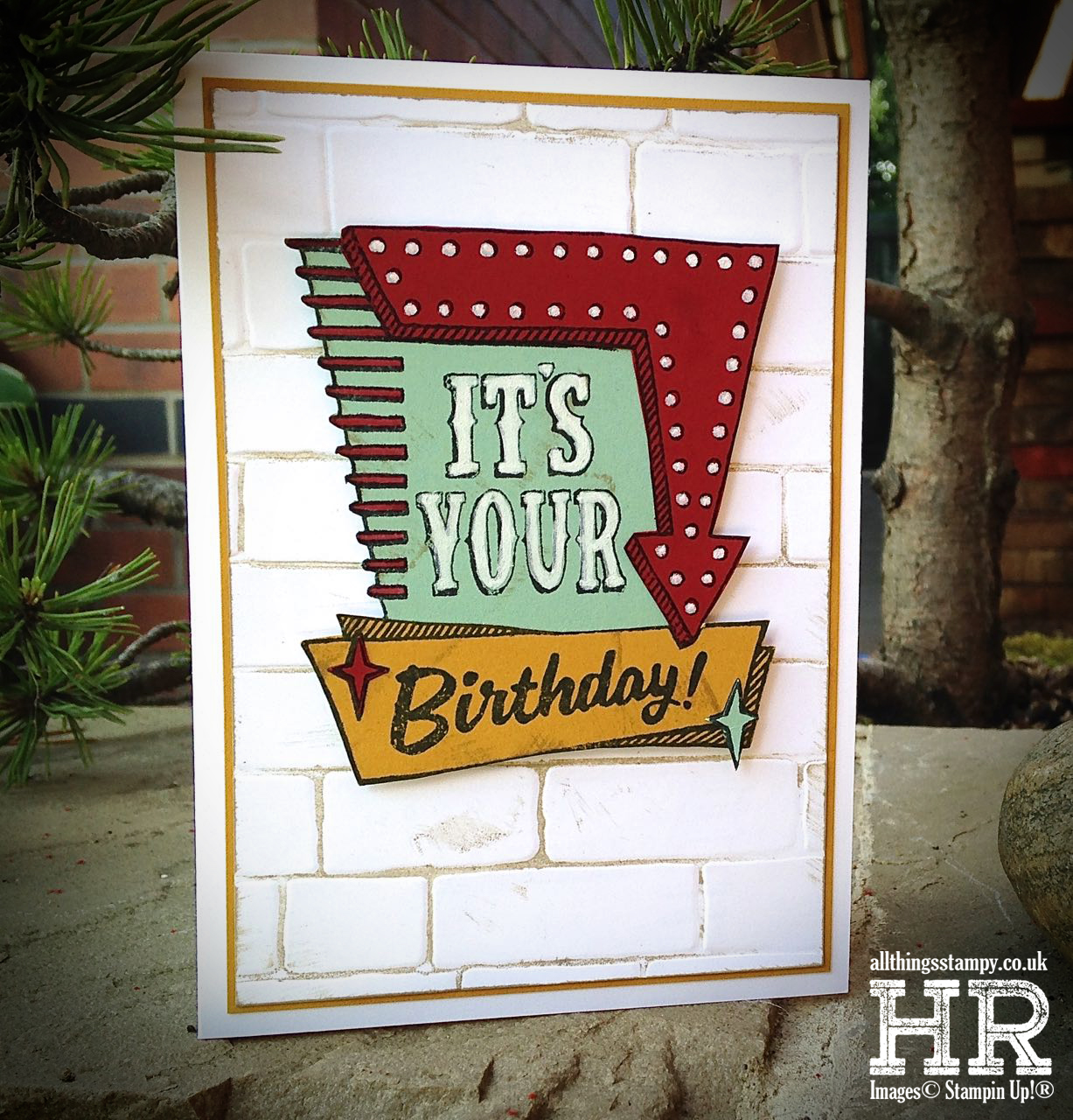 All Things Stampy: Marquee Messages - It's Your Birthday