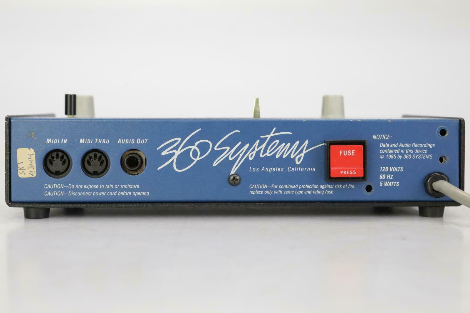 MATRIXSYNTH: 360 Systems Midi Bass Synthesizer SN 4344