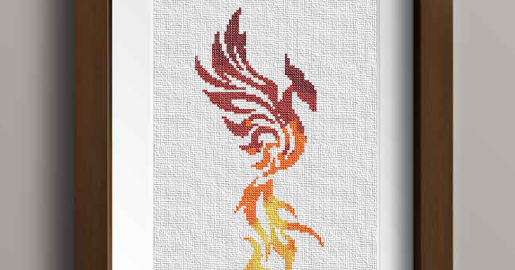 hancock's house of happy: Myth and Magic Week! Free Phoenix Cross ...