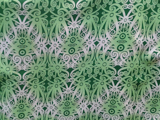 Batik Sarawak: Corak Orang Ulu Kain Batik Sarawak Borneo (October 20, 2017)