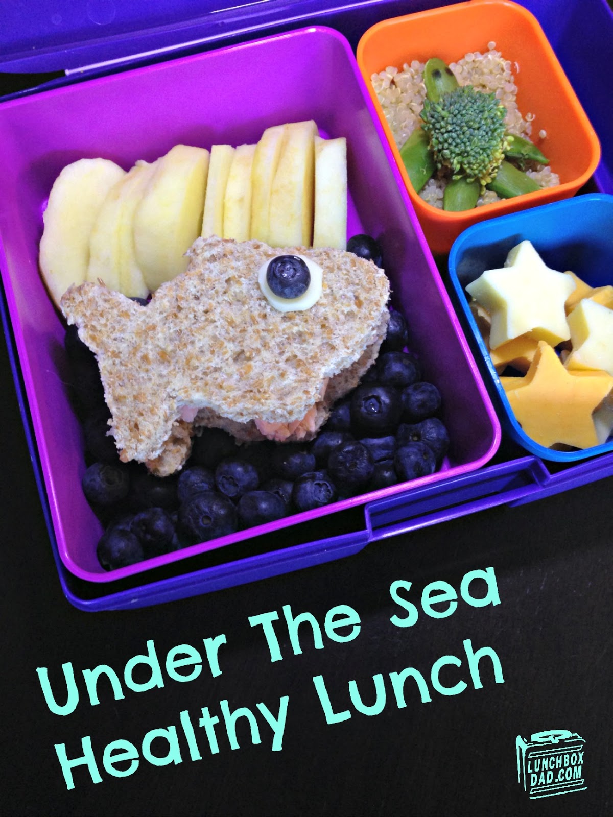 Lunchbox Dad: How to Make An Ocean Themed Bento Lunch