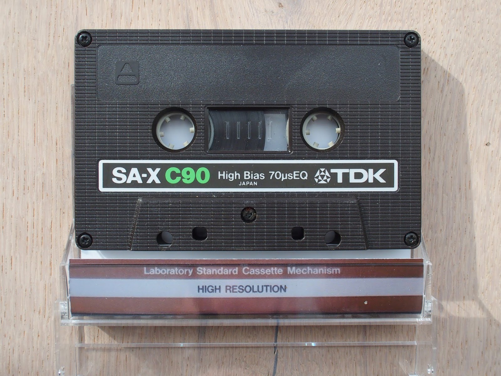 Audiochrome: Cassette tape measurements: TDK SA-X, SA-XS
