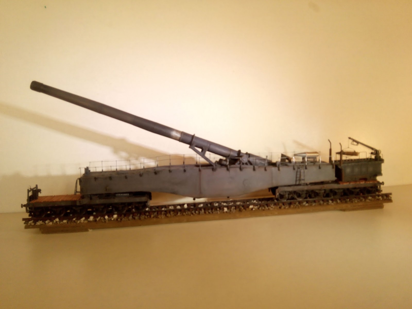 PAPERMODELS: Krupp K5 Railway Gun 'Leopold' 290mm
