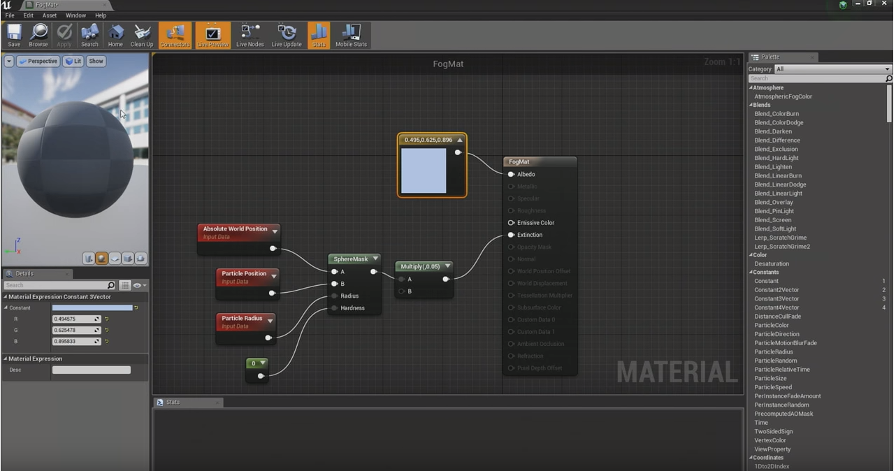 Volumetric Fog and Lighting in Unreal Engine 4