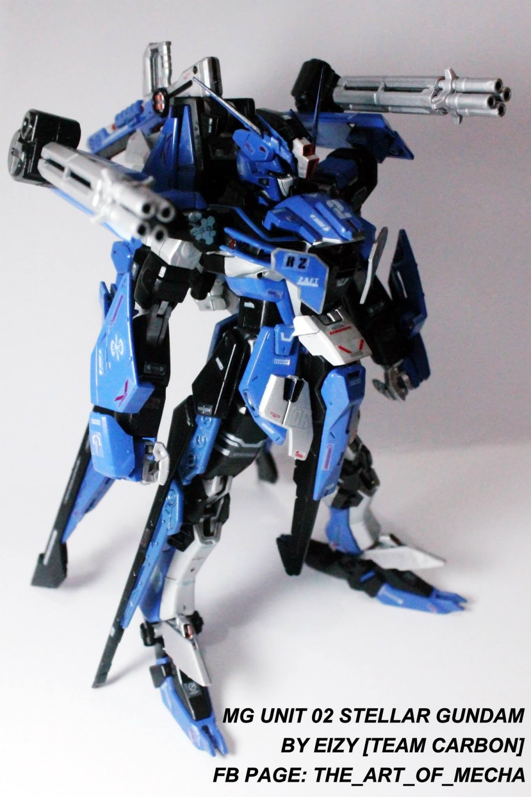 Custom Build: 1/100 UNIT 02 STELLAR GUNDAM (Transformable)