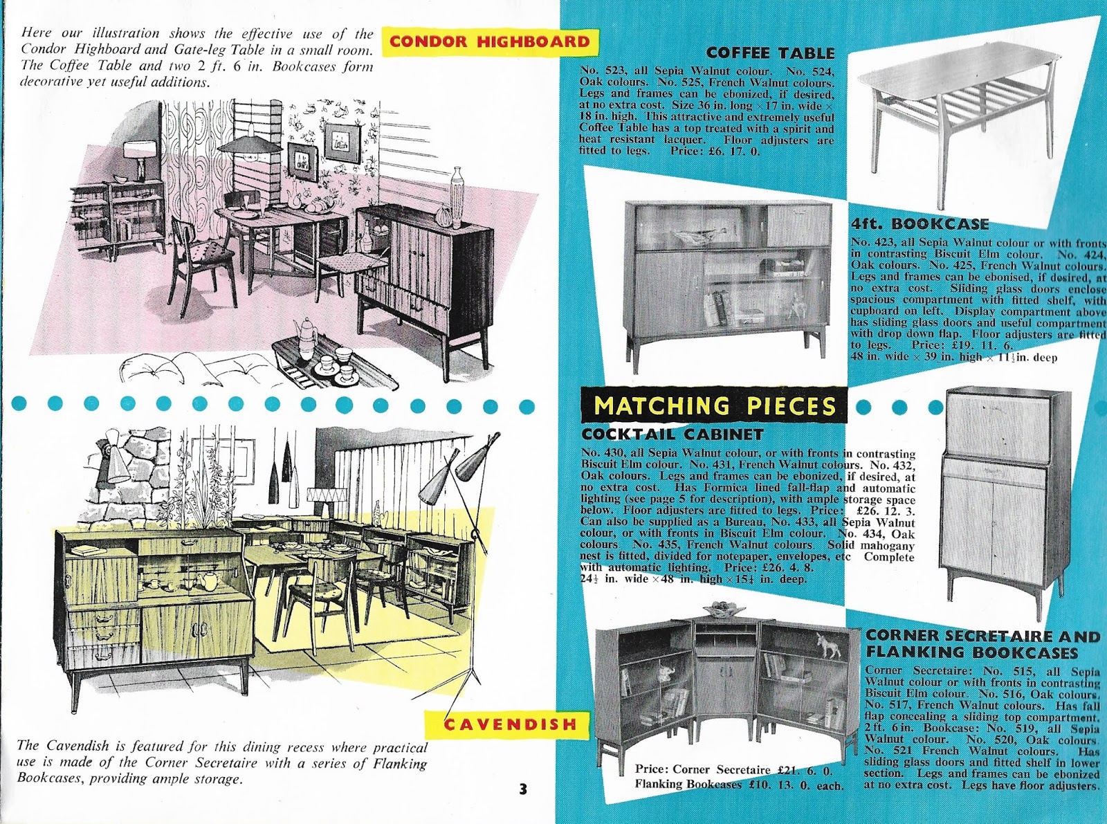 Space Vintage and Retro: Nathan 50's Furniture Catalogue
