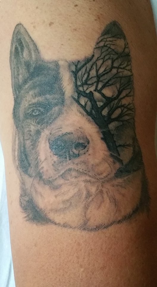 Tattoosday (A Tattoo Blog): Darin and Max, Together Forever