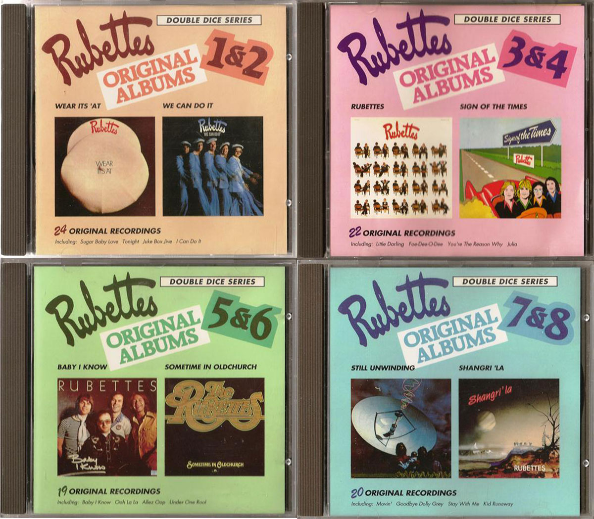 Classic Rock Covers Database: The Rubettes - Sign of the Times (1976)