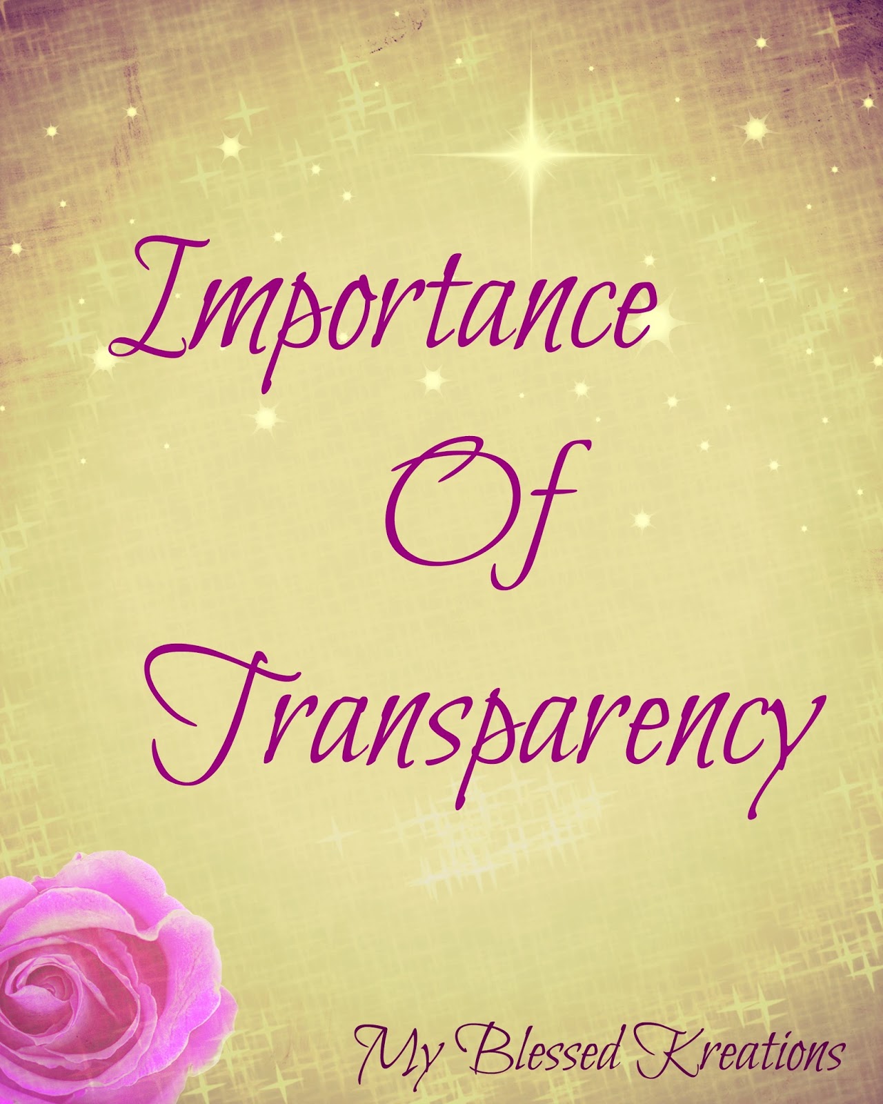 Importance Of Transparency In Relationships -Top Plan Guides