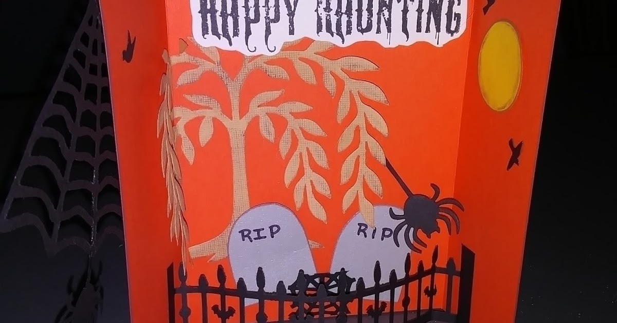 Sheryl's Crafting Corner: 3D Halloween Card Gate Fold card