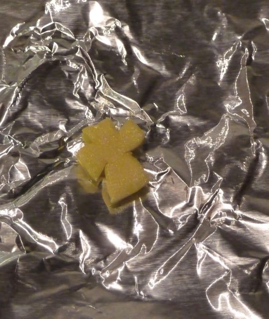 Make it easy crafts: Recycled egg carton shrink-it cross necklace